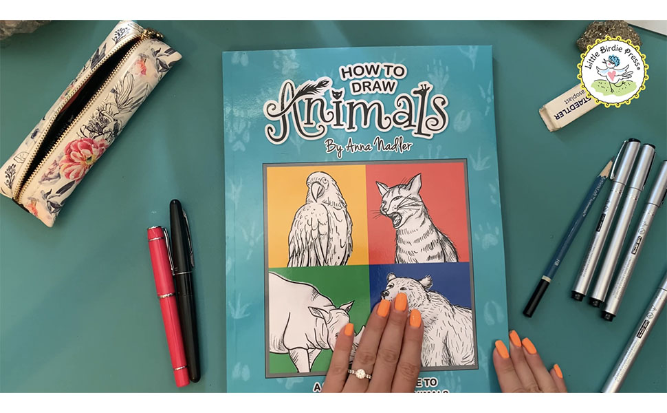 How To Draw Animals: A step-by-step guide to drawing realistic animals ...