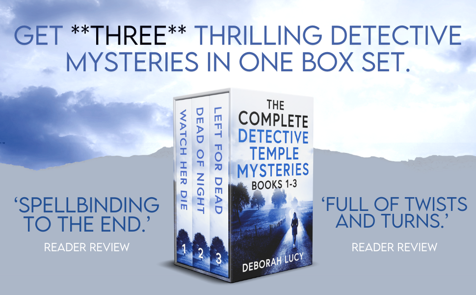 Amazon.com: THE COMPLETE DETECTIVE TEMPLE MYSTERIES BOOKS 1–3 three addictive crime thrillers ...