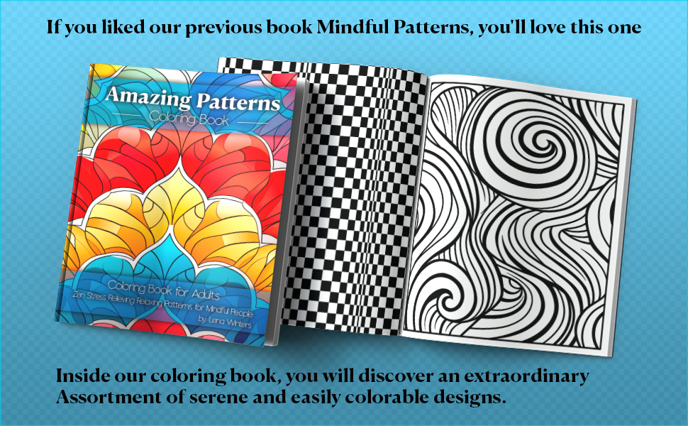 Amazon.com: Amazing Patterns: Coloring Book for Adults Zen Stress Relieving Relaxing Patterns ...