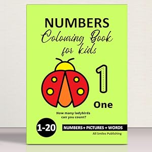Alphabet Colouring Book for Kids (fun simple pictures with numbers for ...