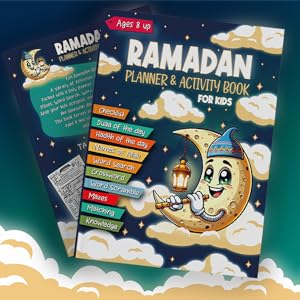 Ramadan Planner And Activity Book For Kids: A daily Ramadan Journal ...