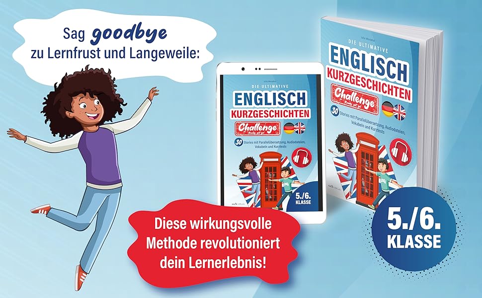Die ultimative Englisch Kurzgeschichten Challenge für die 5./6. Klasse | Ready, set, go! | 30 ...