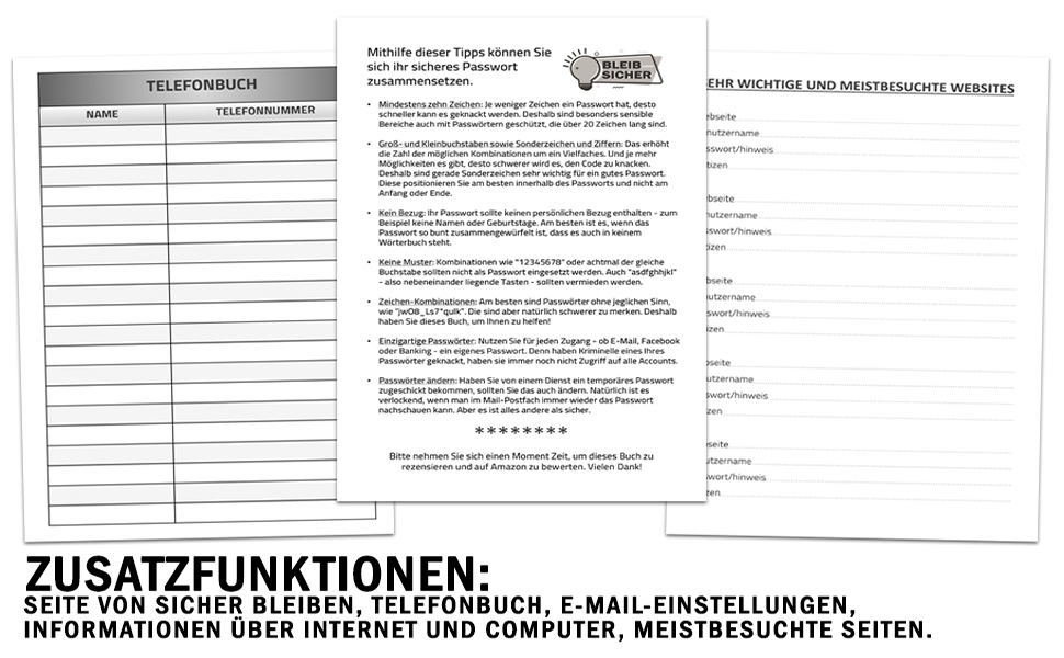 Ich habe das Sch... Passwort vergessen: Passwort Buch a5 mit ABC ...