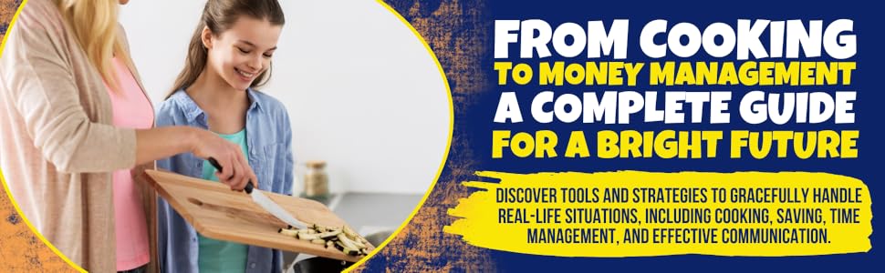 Amazon.com: Life Skills for Teens and Tweens (2 Books in 1): How to Cook, Manage Money, Solve ...