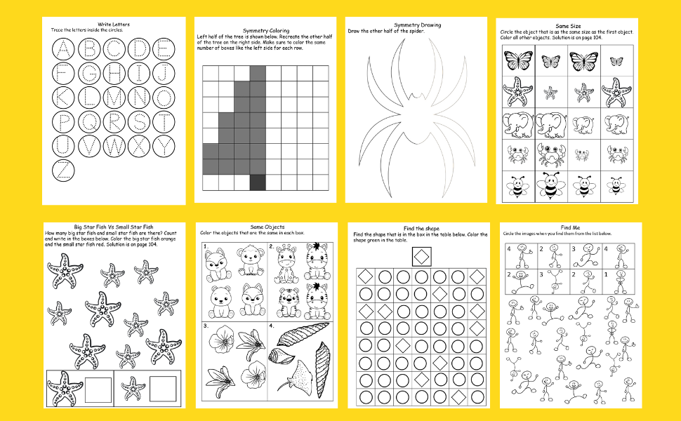 Visual Motor Workbook - An Activity Book to Develop Visual-Perceptual ...
