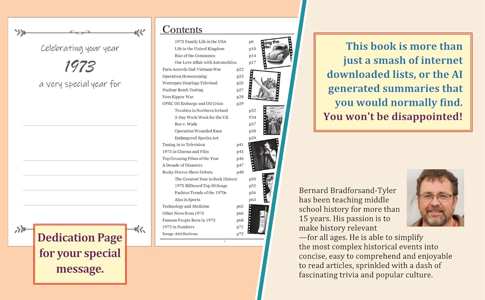 Flashback to 1973 - A Time Traveler’s Guide: From the original Time-Traveler Flashback Series of ...