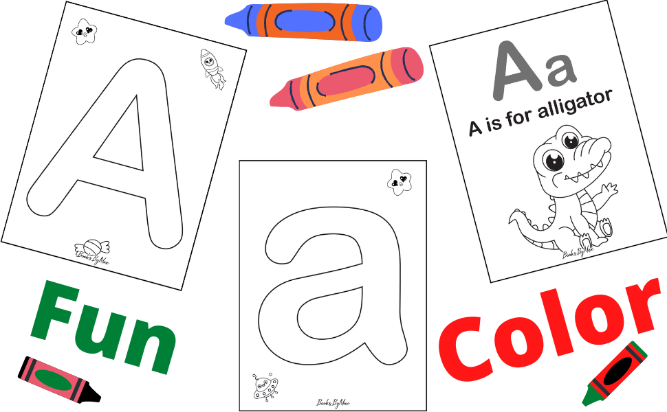 First ABC Kids Coloring Book | My First Big Kids ABC Coloring Book | My ...