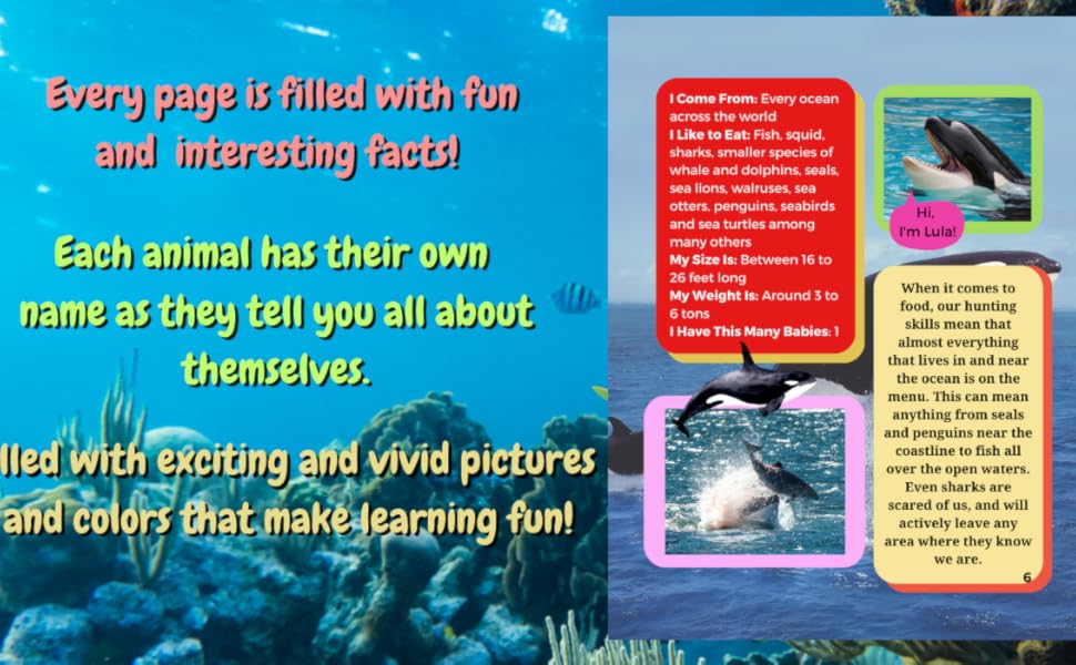 Our Wild Kingdom of Ocean Animals: Tons of Fascinating Facts! (Our Wild Kingdom Series ...