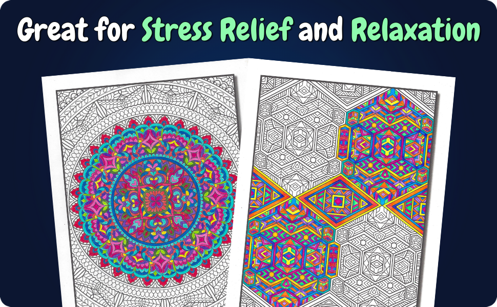 Intricate Patterns: An Adult Coloring Book with 50 Detailed Pattern ...