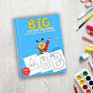 BIG Letter Tracing For Preschoolers & Toddlers: Fun Tracing Book To ...