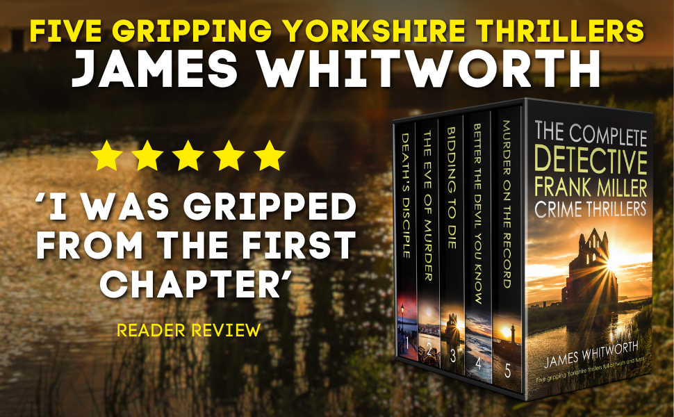 Amazon.com: THE COMPLETE DETECTIVE FRANK MILLER CRIME THRILLERS five gripping Yorkshire ...