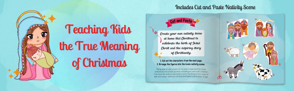 Amazon.com: The Nativity Book for Toddlers: The Birth of Jesus ...