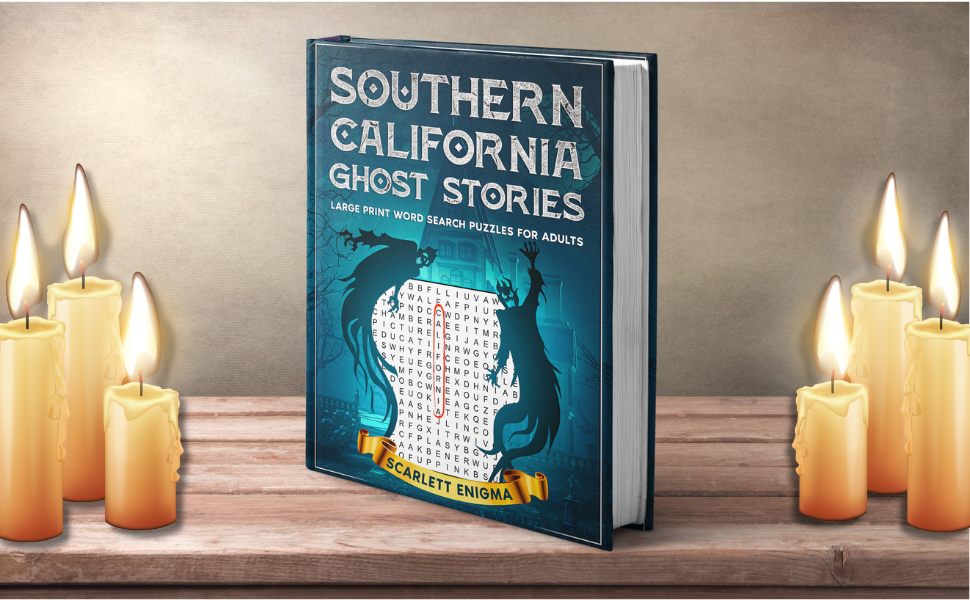 Amazon.com: Southern California Ghost Stories: Large Print Word Search Puzzles for Adults ...