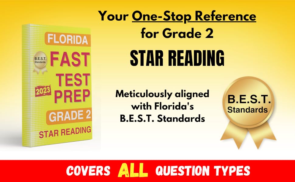 Florida FAST Test Prep Grade 2: Star Reading: A Comprehensive Practice ...