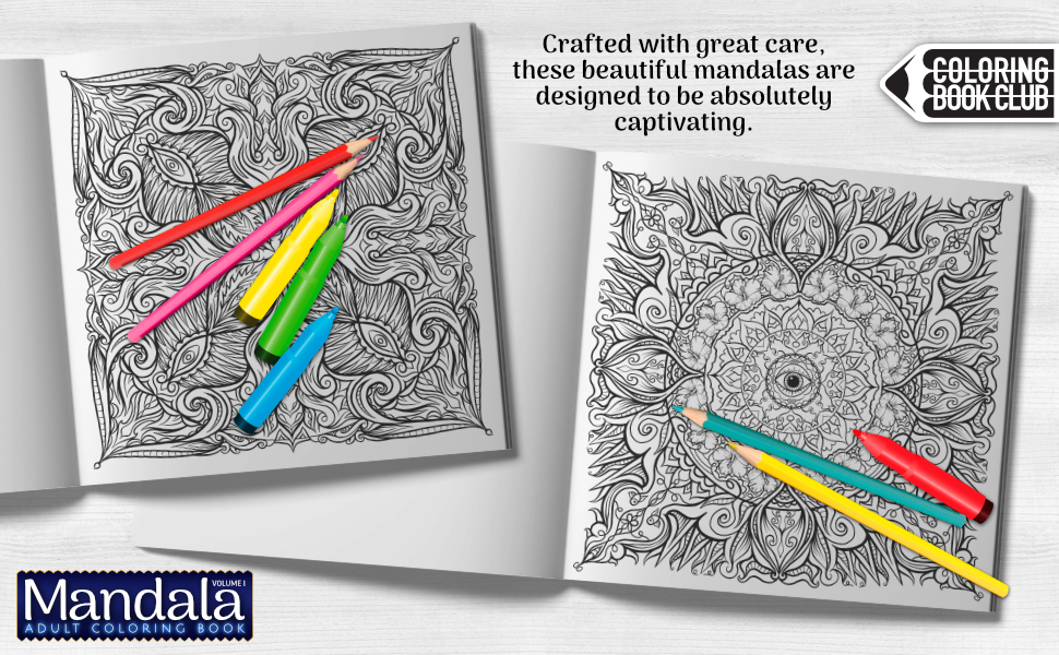 Amazon.com: Mandala Adult Coloring Book Original Patterns & Designs for ...