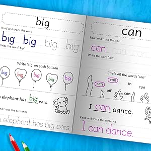 Sight Words Book For Kids: Quickly Learn First 100 Most Common Sight ...
