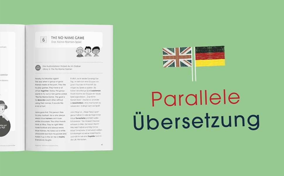 Englische 10-Minuten Kurzgeschichten für Kinder: Spielend einfach Englisch lernen. Mit 21 ...