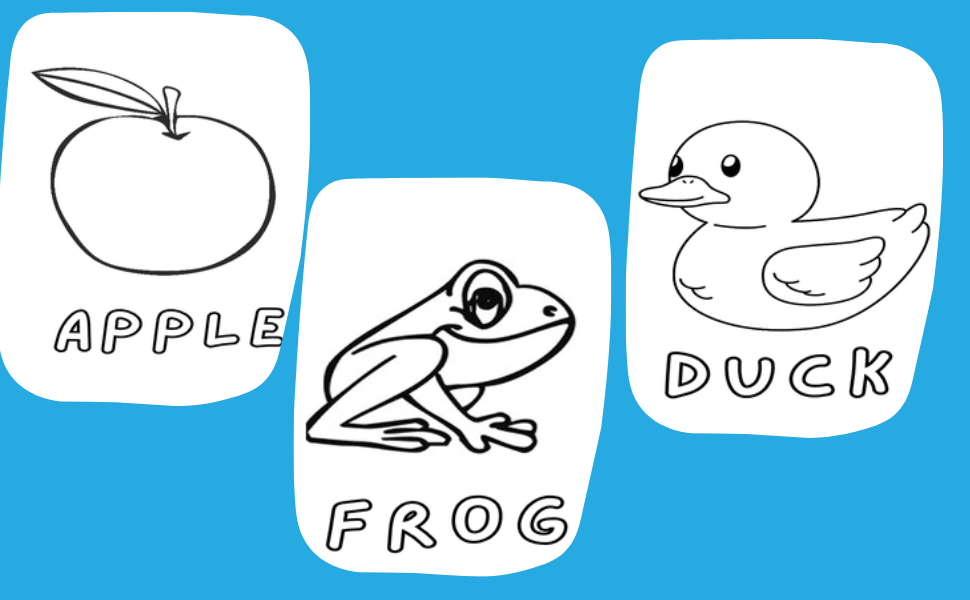 Preschool KIds Back to School Coloring Book Activity Workbook: Get Your ...