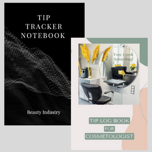 Amazon.com: Tip Log Book for Servers: Record Ledger to Keep Track of Customer Daily Tips. Tip ...