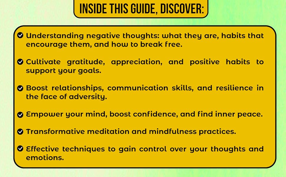 Amazon.com: Your Guide to Eliminating Negative Thinking: The Proven ...