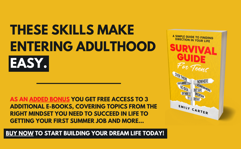 Amazon.com: Survival Guide for Teens: A Simple Guide to Self-Discovery, Social Skills, Money ...