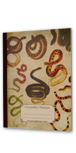 Composition notebook: vintage lizard notebook for school. Gift for ...