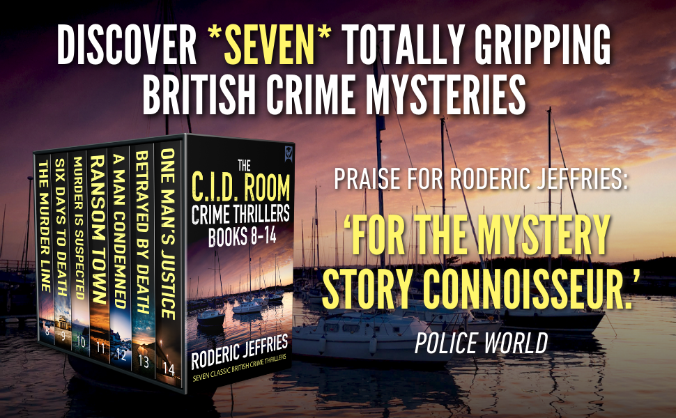 THE C.I.D. ROOM CRIME THRILLERS BOOKS 8–14 seven totally gripping British crime mysteries ...