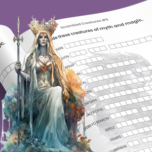 Amazon.com: Mythical & Magical Creatures Activity Book for Adults: Relaxing Mystical Puzzles ...