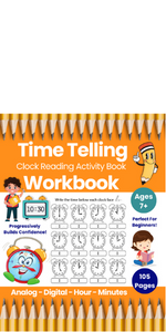 How To Tell Time Activity Book - How To Tell Time Activity Book ...