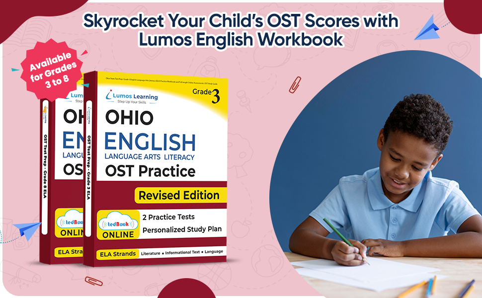 Ohio State Test Prep: Grade 3 English Language Arts Literacy (ELA ...