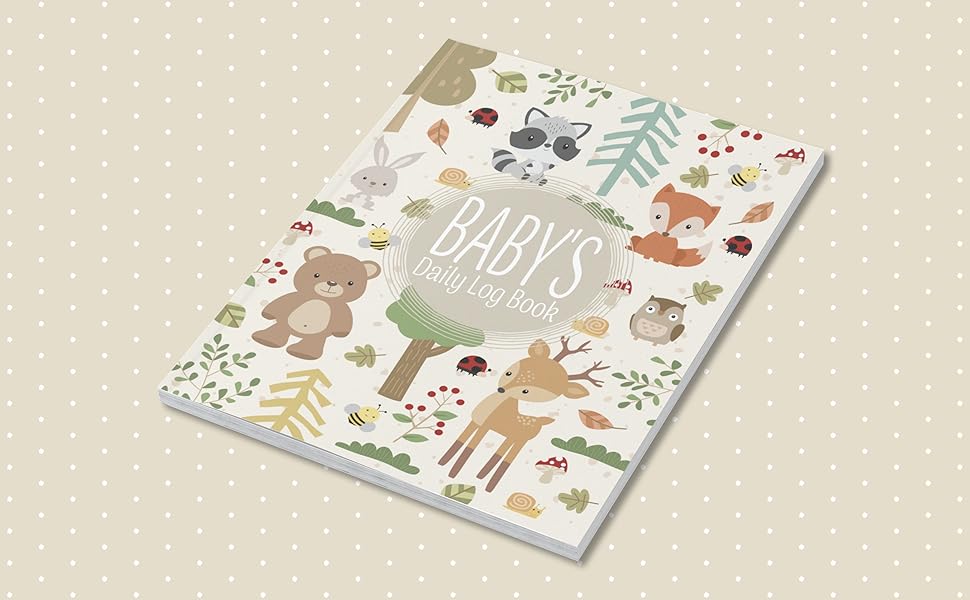 Amazon.com: Baby Daily Log Book: Journal Tracker For Newborns, Monitor Sleep, Feeding And Diaper ...