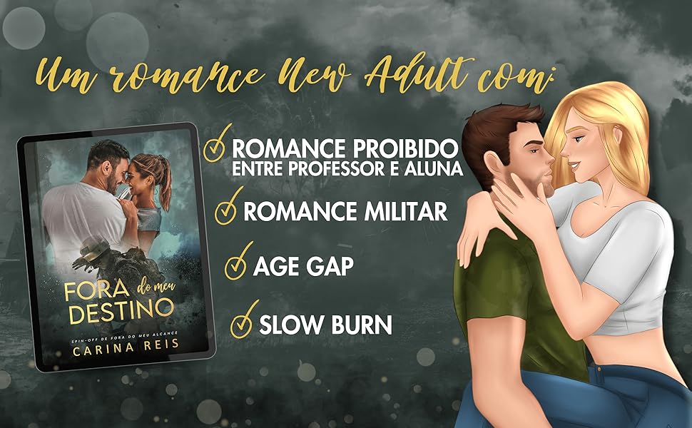 Fora do meu destino (Reencontros Livro 2) eBook : Reis, Carina: Amazon.com.br: Loja Kindle