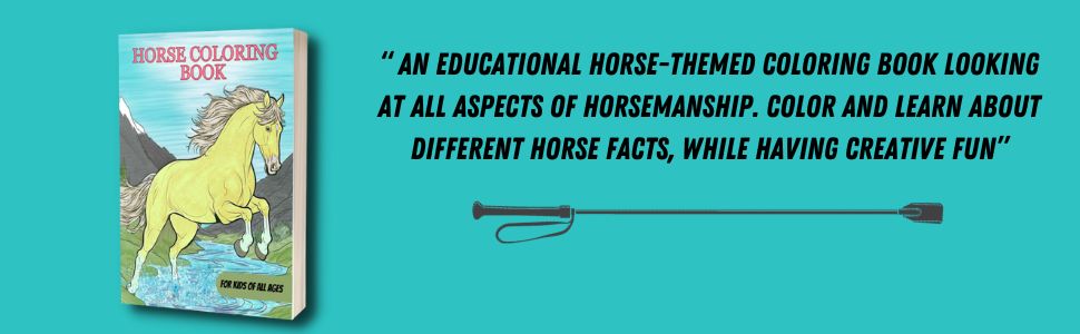 Horse Coloring Book: Enjoyable Fun Educational Horse Coloring Book For ...
