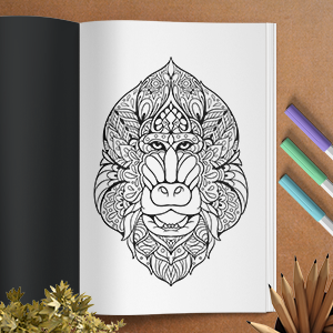 Amazon.com: Amazing Animals Adult Coloring Book: Mindful and Relaxing ...