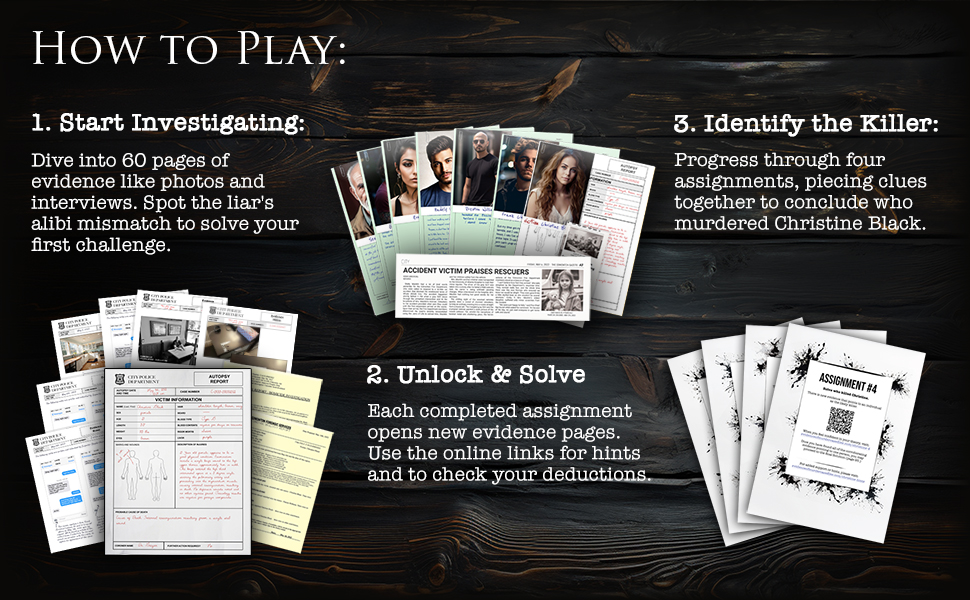 Deadly Secrets - Solve Christine's Murder: A Cold Case Murder Mystery Detective Investigation ...