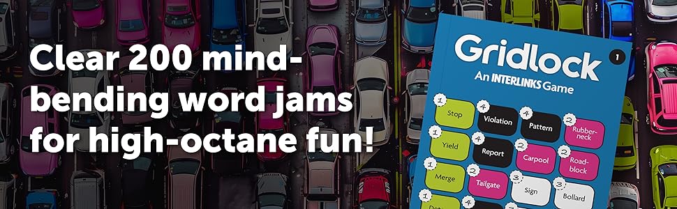 Gridlock Volume 1 (An Interlinks Game): 200 Original Word Connection ...