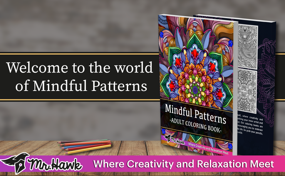 Amazon.com: Mindful Patterns Coloring Book for Adults: An Adult ...