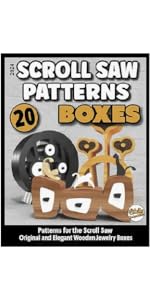 Scroll saw patterns, creating 100 original characters easily: 100 scroll saw characters : from ...