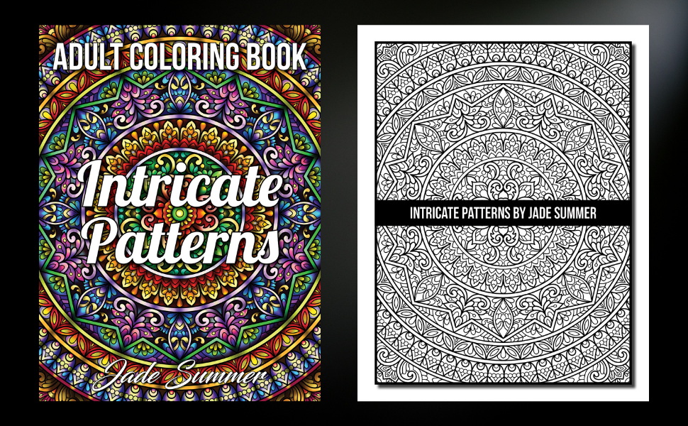 Intricate Patterns: An Adult Coloring Book with 50 Detailed Pattern ...