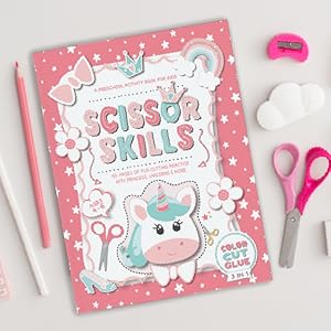 Scissor Skills A Preschool Activity Book for Kids: A Fun Cutting ...