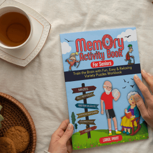 Amazon.com: Memory Activity Book for Seniors: Train the Brain with Fun, Easy & Relaxing Variety ...