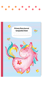 Mermaid Naia Primary Story Journal Composition Book: Grade Level K-2 Draw and Write, Dotted ...