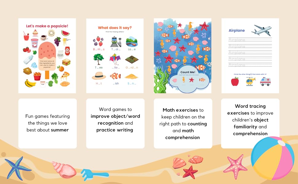 The Ultimate Summer Activity Workbook: Over 100 Activities for Fun ...