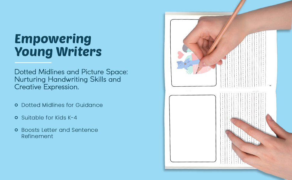 Amazon.com: Primary Composition Notebook: Cat Lover, Dotted Midlines and Picture Space ...