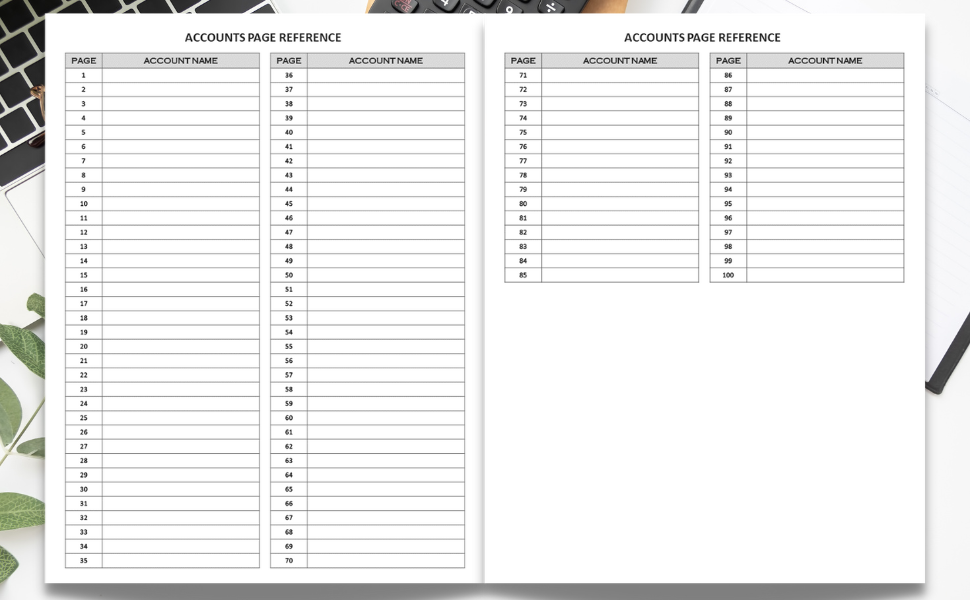 Amazon.com: T-Accounts Ledger: Simple T-Accounting Ledger for Debits ...