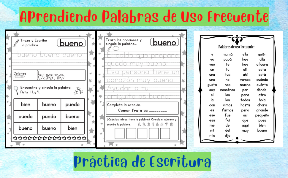 Amazon.com: Palabras de Uso Frecuente: Aprendiendo Palabras de Uso ...