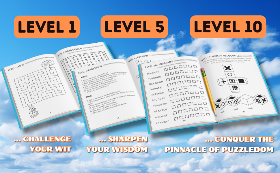 Mixed Puzzles Activity Book for Senior Adults: Boosting Brain Health & Joyful Relaxation ...