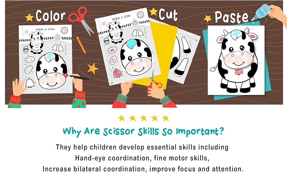 Mua Scissor Skills A Cut and Glue Activity Book for Kids: Practice ...