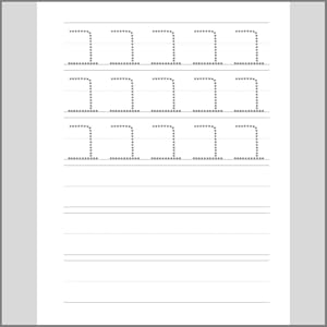 Alef Bet Tracing and Practice: Learn to write the letters of the Hebrew ...