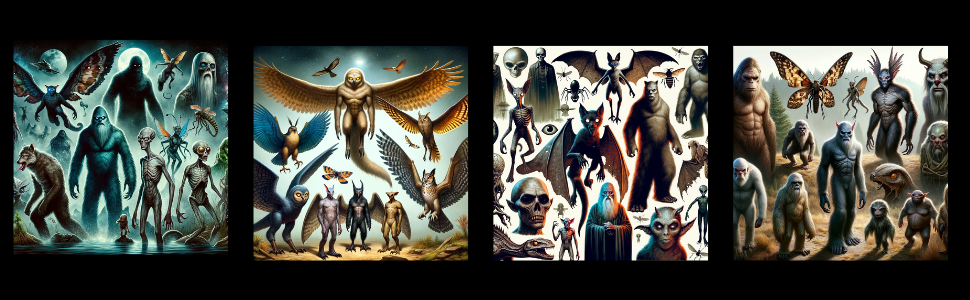 The Art of Cryptozoology A Book Of Monsters You Should Know: Aliens Cryptids Myths & Monsters ...